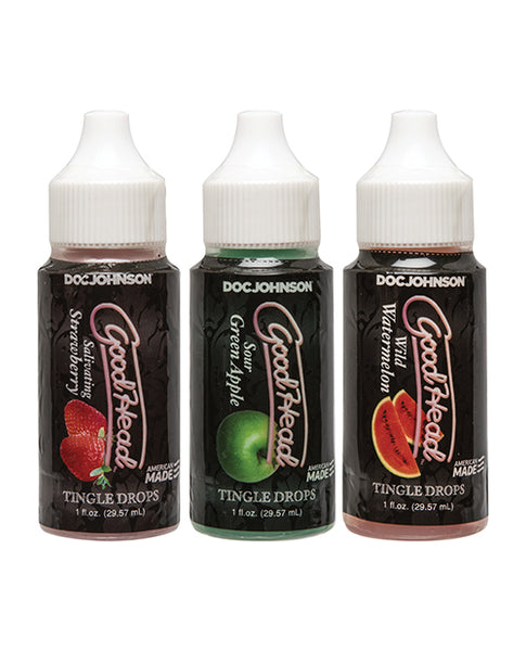 GoodHead Tingle Drops Kit - Strawberry/Green Apple/Watermelon – Popular ...
